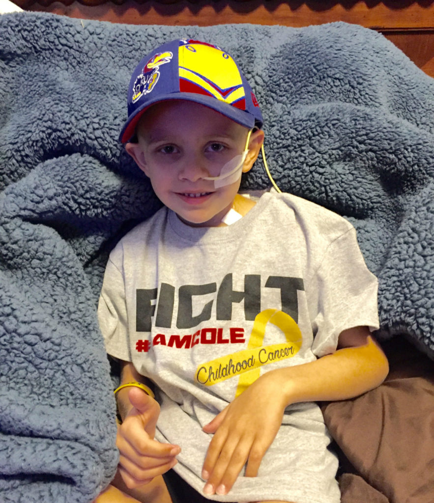 Smithology | KU football players shave heads to support young fan ...